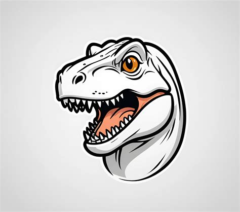 T Rex Cartoon Illustration Free Download Ai Scribbles