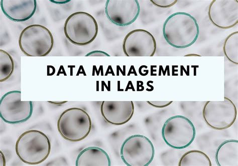 Data Management In Laboratories All You Need To Know