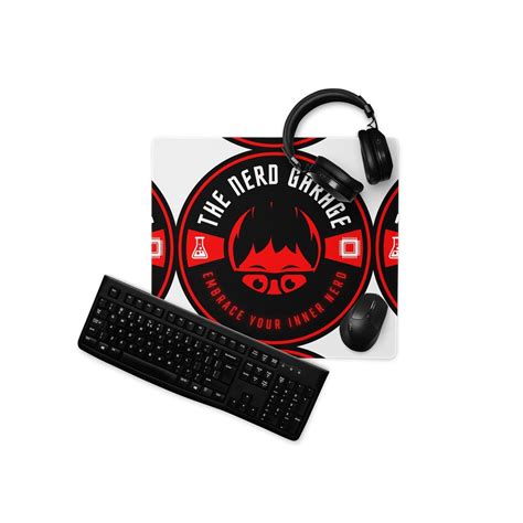 The Nerd Garage Gaming Mouse Pad The Nerd Garage The Nerd Garage