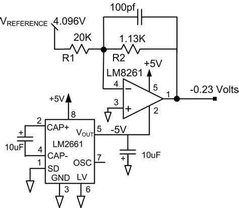 Provide A Negative Bias Voltage To Low Voltage Amplifiers To Improve Their Near Zero Volt
