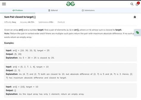 Codingchallenge Geeksforgeeks Problemsolving Twopointer Sorting Amol Singh