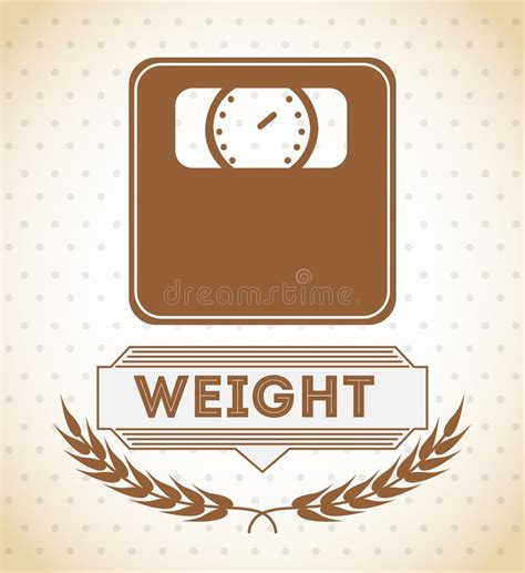 Weight Measure Design Stock Illustration Illustration Of Background