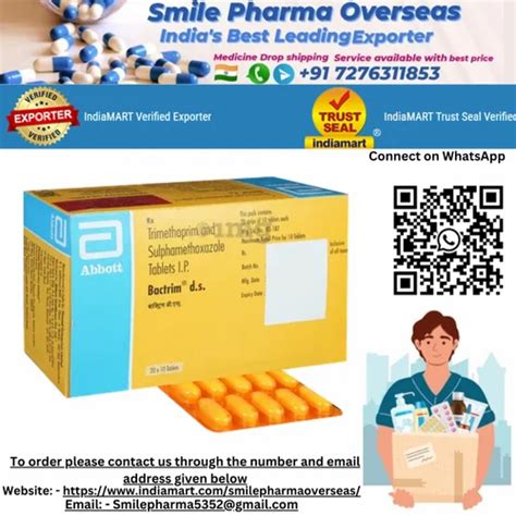 Bactrim Ds Tablets Packaging Type Box At Rs 100 Box In Nagpur Id