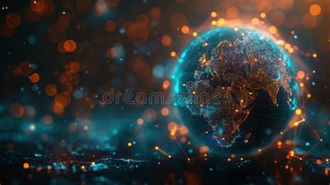 The World Wide Web In The Form Of A Globe In The Phone Global Internet