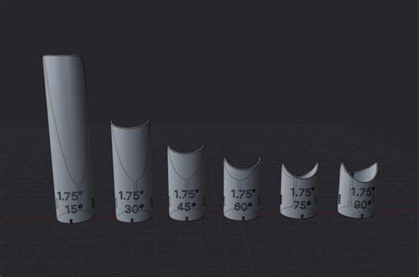 175in Tube Notching Template Stl Files Etsy