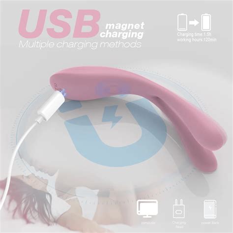 S-HANDE Double Vibrator Double Percussion Body Vibrator Clitoral ...