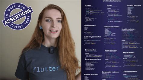 Assertions In Dart And Flutter Tests An Ultimate Cheat Sheet With Many Details Explained