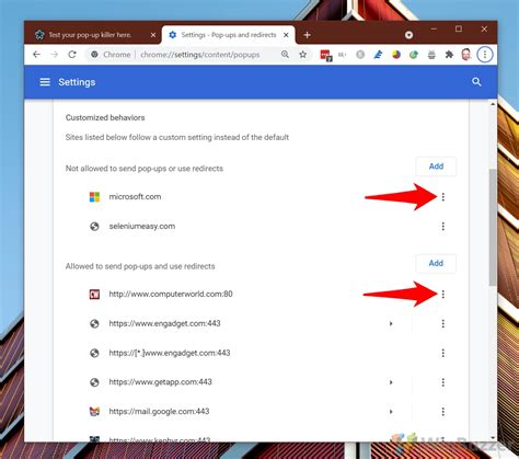 How To Enable Or Disable The Chrome Popup Blocker