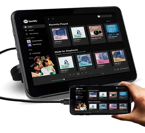 Tela Para Encosto De Cabeça 8 Polegadas Acoplavel Mp5 E Tech Preto Parcelamento Sem Juros