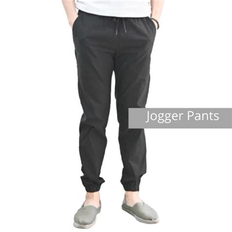 Jogger Pants กางเกงขาจั้ม กางเกงขายาว Shopee Thailand