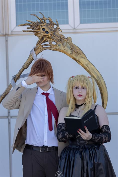 Light Yagami Misa Amane Death Note Scythe Cosplay By
