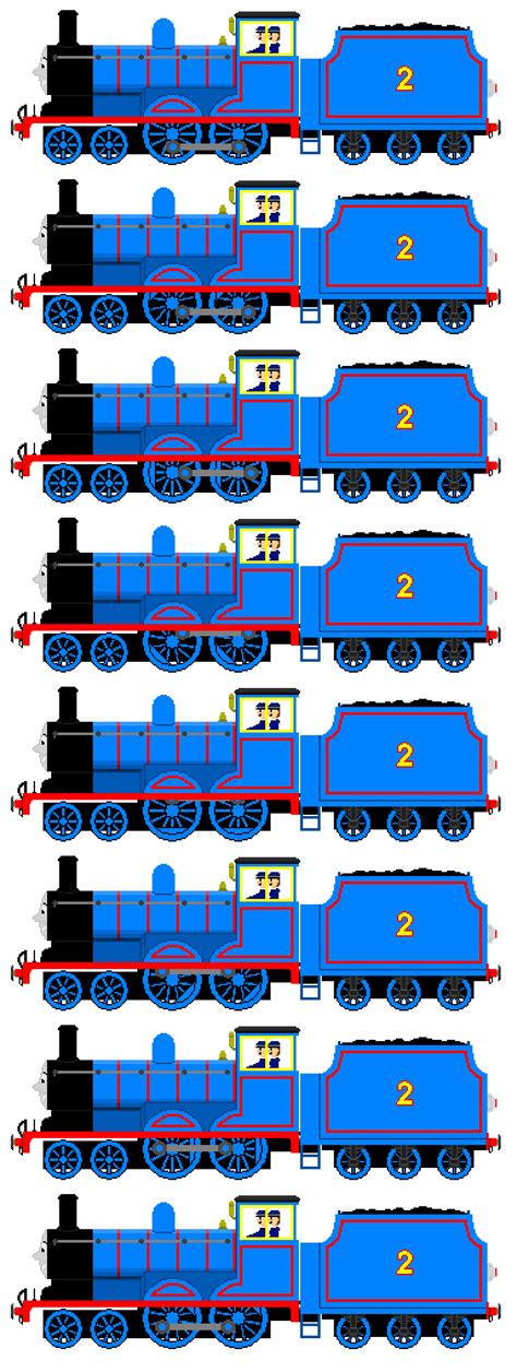 Edward The Blue Engine Sprite Sheet By Jamesfan1991 On Deviantart
