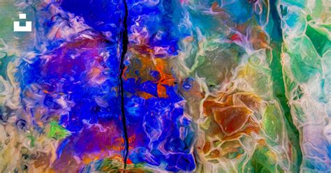 파란색 녹색 주황색 노란색의 추상 그림 사진 Unsplash의 무료 추상적 인 배경 이미지