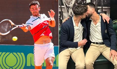 French Tennis Star Fabien Reboul Shares Photo Kissing Fellow Male