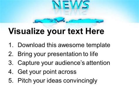 Map With News Global PowerPoint Templates And PowerPoint Themes 0712