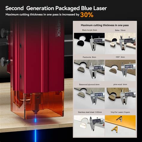 Atomstack A12 Pro X12 Pro Optical Power 12w All In One 50w 2nd Generation Unibody Frame Laser