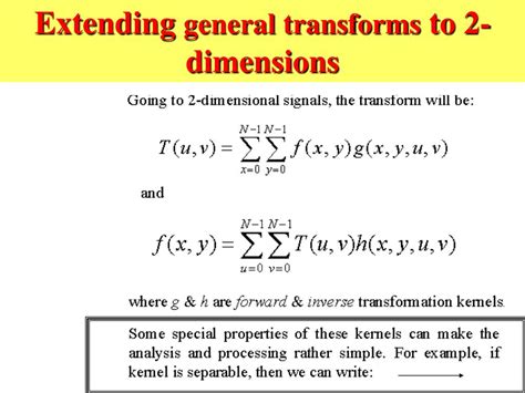Ppt Orthogonal Transforms Powerpoint Presentation Free Download Id