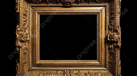 어두운 배경에 화려한 금색 액자 그리스 액자 배경 일러스트 및 사진 무료 다운로드 Pngtree