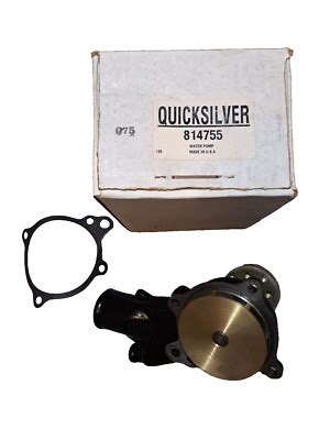 Mercury Quicksilver Oem 814755 Water Pump With Gasket Ebay