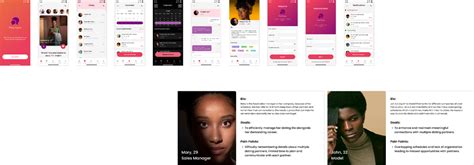 Dating App Design Figma