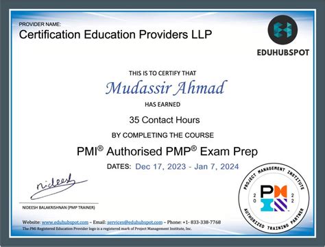 Mudassir Ahmad On Linkedin I Am Pleased To Share The Completion Of Pmp