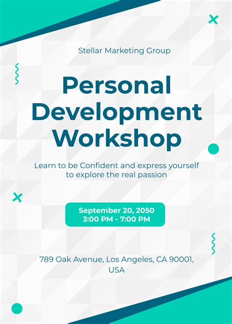 Free Workshop Invitation Templates Editable And Printable