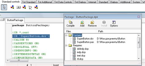 Delphi How To Add My Icon To Component In The Component Palette Page