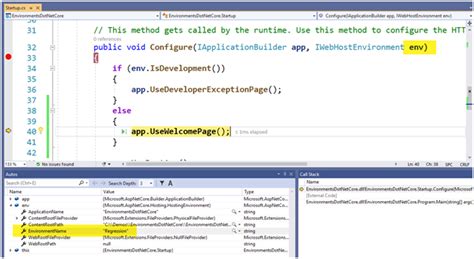 Configuration Of Multiple Environments In Net Core