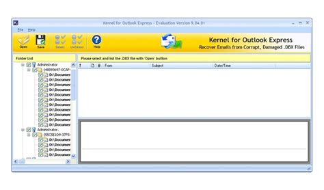 Kernel Outlook Express Email Recovery Download