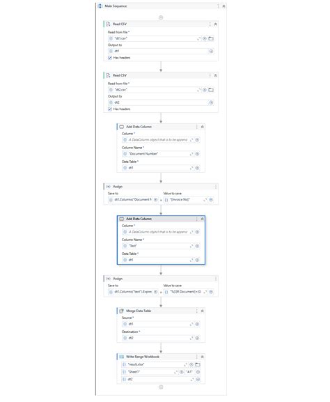 I Need To Copy Data From Data Table1 To Data Table2 Which Has Different