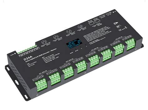 Channel LED DMX And RDM Decoder Master A CH V OLED Display
