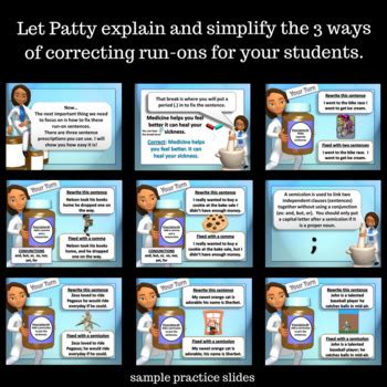 Run On Sentences Lesson And Practice By Teachers Unleashed TpT