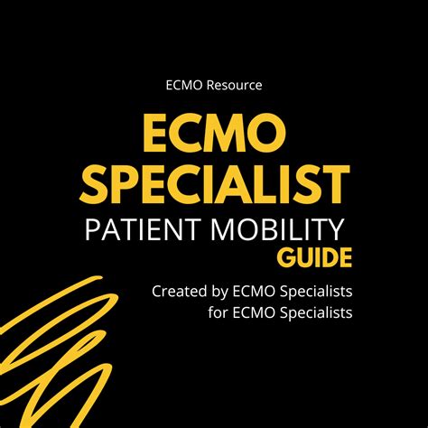 Ecmo Specialist Patient Mobility Guide — Ecmo Resource A Space For Ecmo Specialists And Their