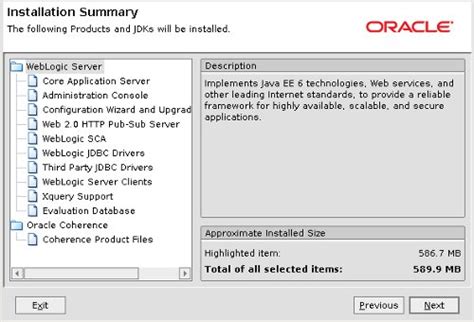 Oracle Base Oracle Weblogic Server Wls 12cr1 1211 Installation