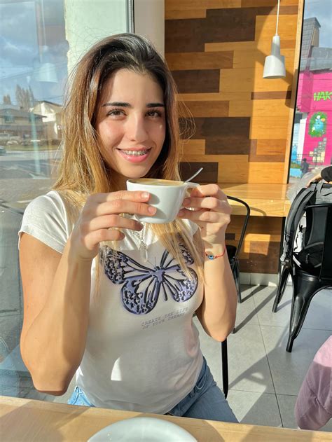 Face Of A Girl Who Enjoys Her Morning Coffee 🐱‍🏍 F19 Sexy Sexy