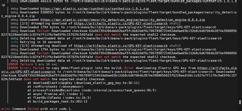 Kibana 8 9 1 Yarn Build Issue Kibana Discuss The Elastic Stack