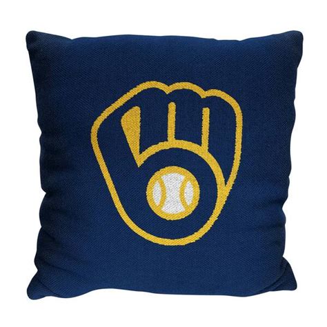 The Northwest Group Mlb Brewers Multi Color Invert Pillow