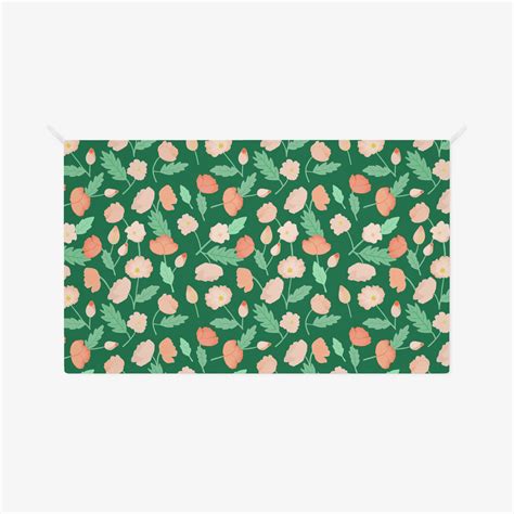 위드 썸머 패브릭 포스터가로형 아이슬란드 양귀비 위드굿즈