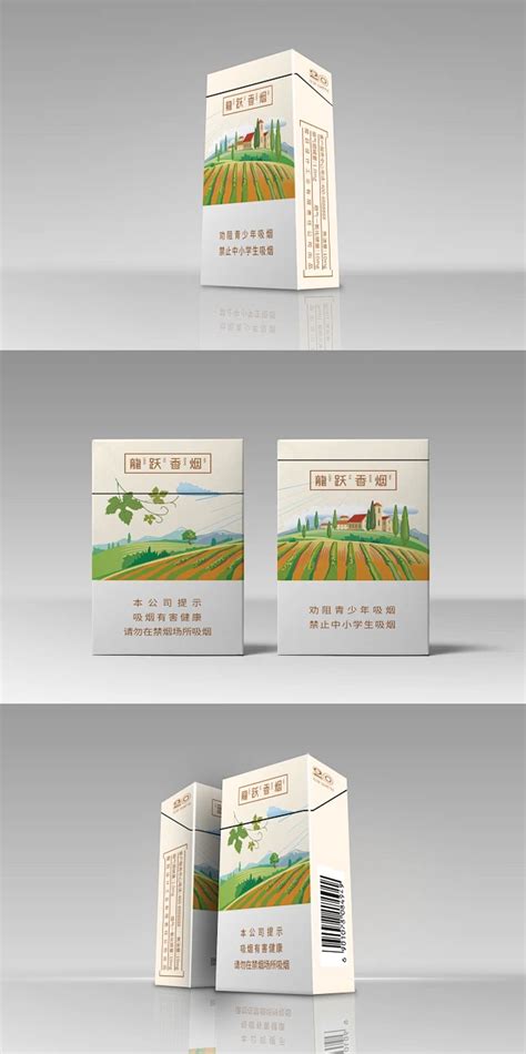 烟盒产品包装设计 素材库 Sucai1cn 花瓣网