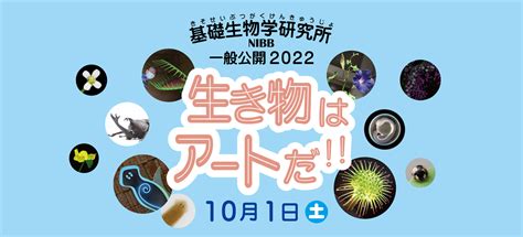 基礎生物学研究所 お知らせ 基礎生物学研究所 一般公開2022を10月1日（土）に開催します