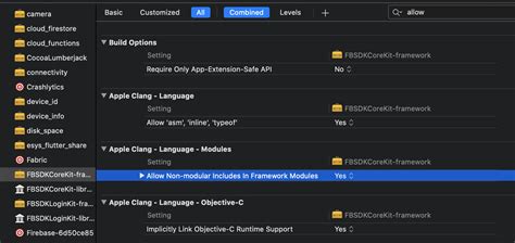 couldn t build on ios · issue 23 · darwin morocho flutter facebook