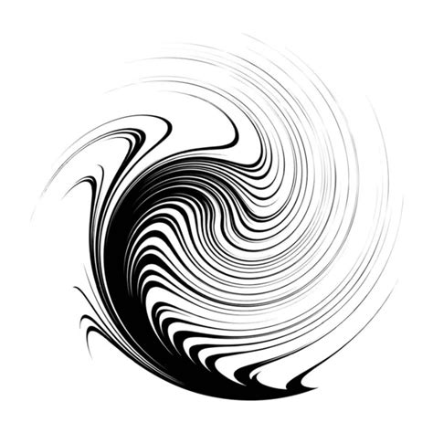 Spiral Design Element Rotating Radial Lines Vector Illustration Stock Vector By ©vectorguy 460332712