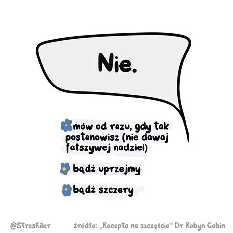 Sztuka Mówienia „nie” Wskazówki Od Dr Robyn Gobin Streskiler