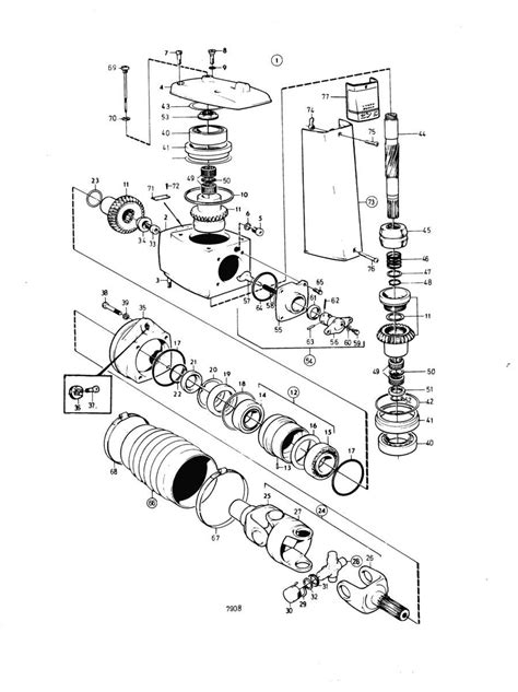 Exploring The Anatomy Of Volvo Penta Aq 270 Unveiling Its Parts Diagram