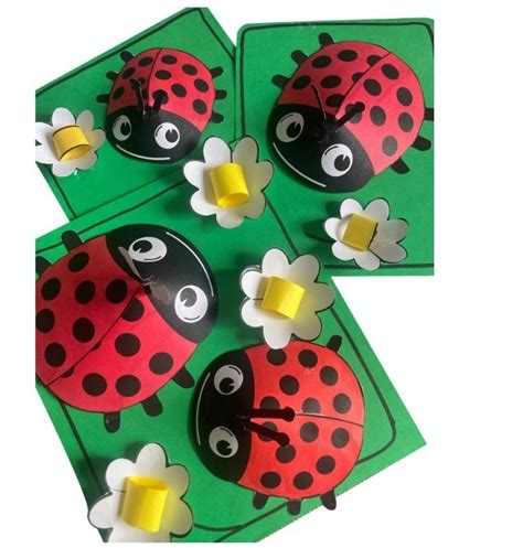 Божьи коровки Поделка с шаблоном Презентация 2025 СУНДУЧОК для воспитателей и родителей