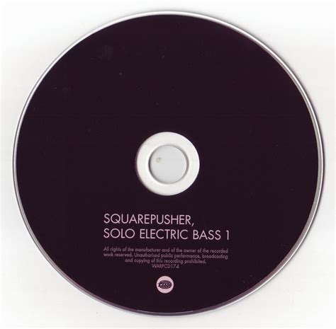 Squarepusher Solo Electric Bass 1 Cd Deform Müzik