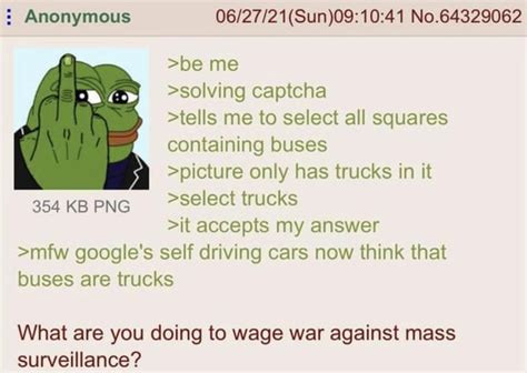 Anon Solving A Captcha Rgreentext