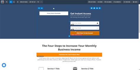 show hide elements clickfunnels classic