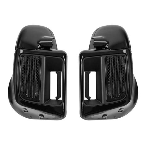 Hr3 Vivid Black Vented Lower Fairing Kit For Harley Touring Models 201
