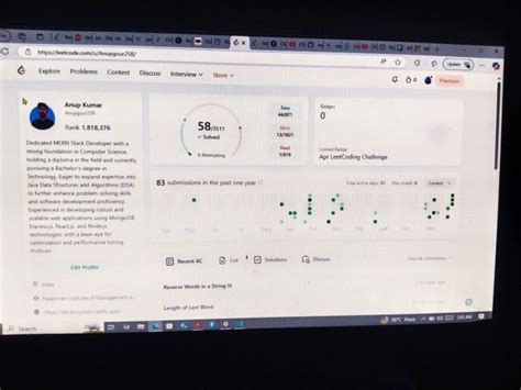 Leetcode Dsa Consistency Codingjourney Mernstack Javawithdsa